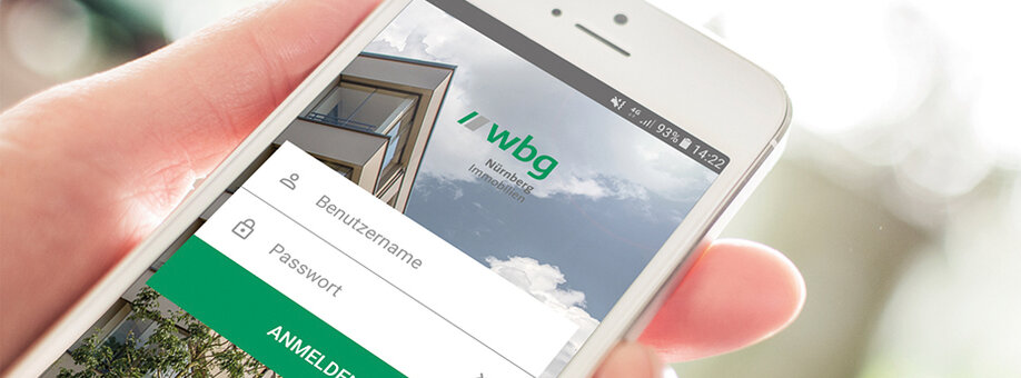 Tenant portal | “Meine wbg” app | wbg Nürnberg GmbH
