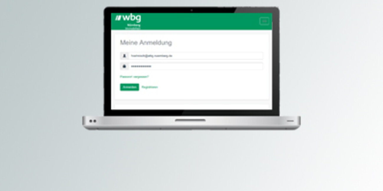 Tenant portal | “Meine wbg” app | wbg Nürnberg GmbH